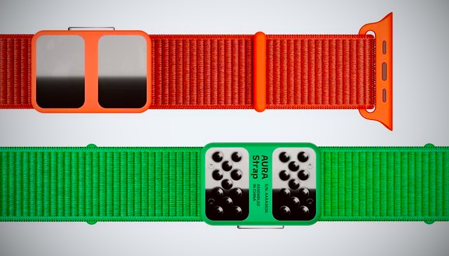 Apple Watch Aura Strap measures body fat and hydration - GrumpyFoot