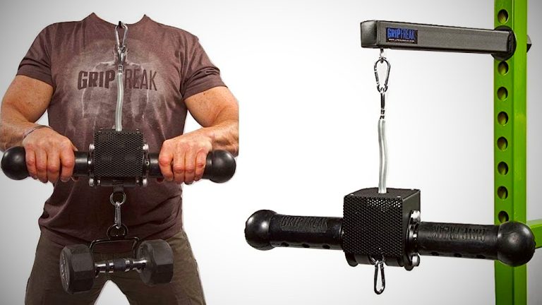 Grip Freak Fat Grip hanging Wrist roller focuses on your forearm ...