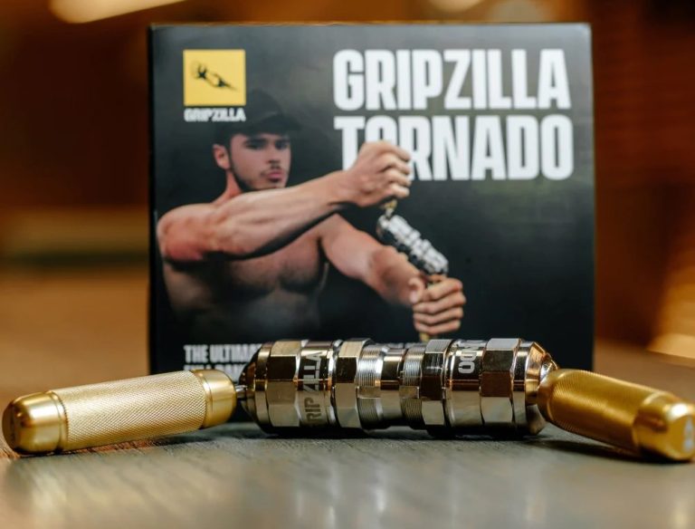 Gripzilla Tornado Targets all 24 muscles of the forearms - GrumpyFoot
