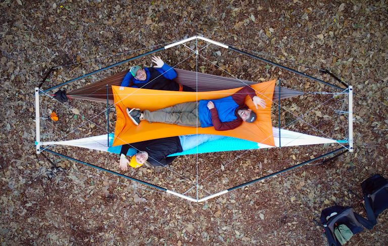 Yobogear Hive Hammock Stand- hammocking together made easy - GrumpyFoot