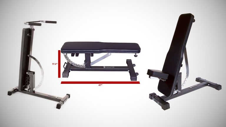 IronMaster Super Bench Pro V2 Adjustable Multifunctional Flat Bench ...