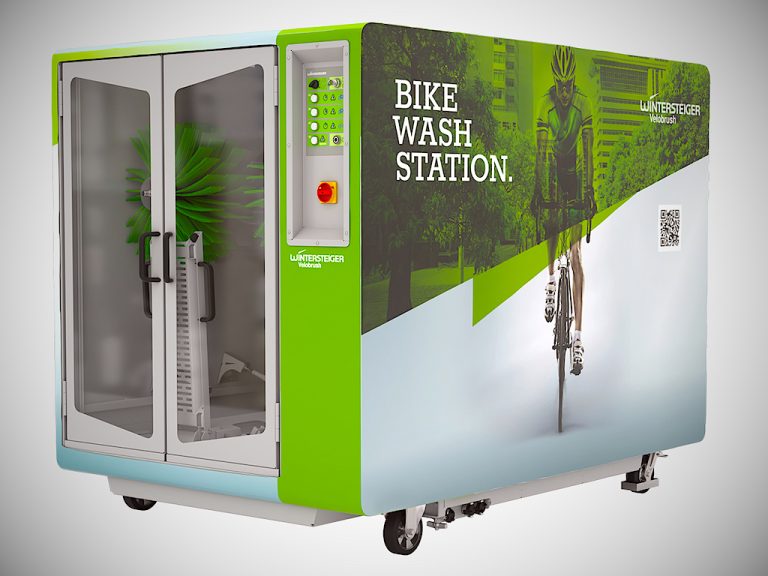 Velobrush Bike Wash Station fully automated bike cleaner - GrumpyFoot