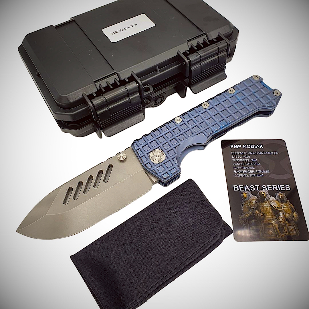 PMP Knives' Kodiak: The Ultimate Fusion of M390 Steel Strength and ...