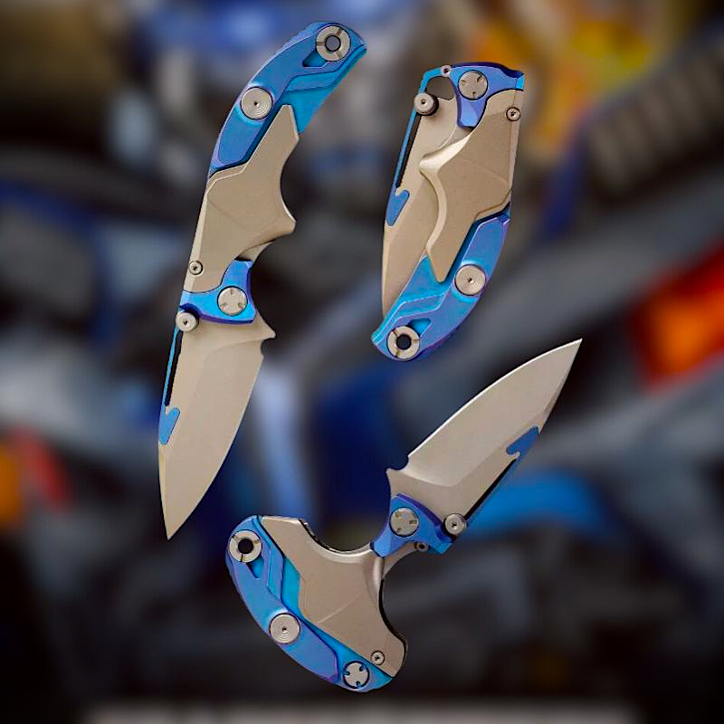 Forever Steel Alkaid: M390 Blade Mastery Meets Unique Transformation - GrumpyFoot