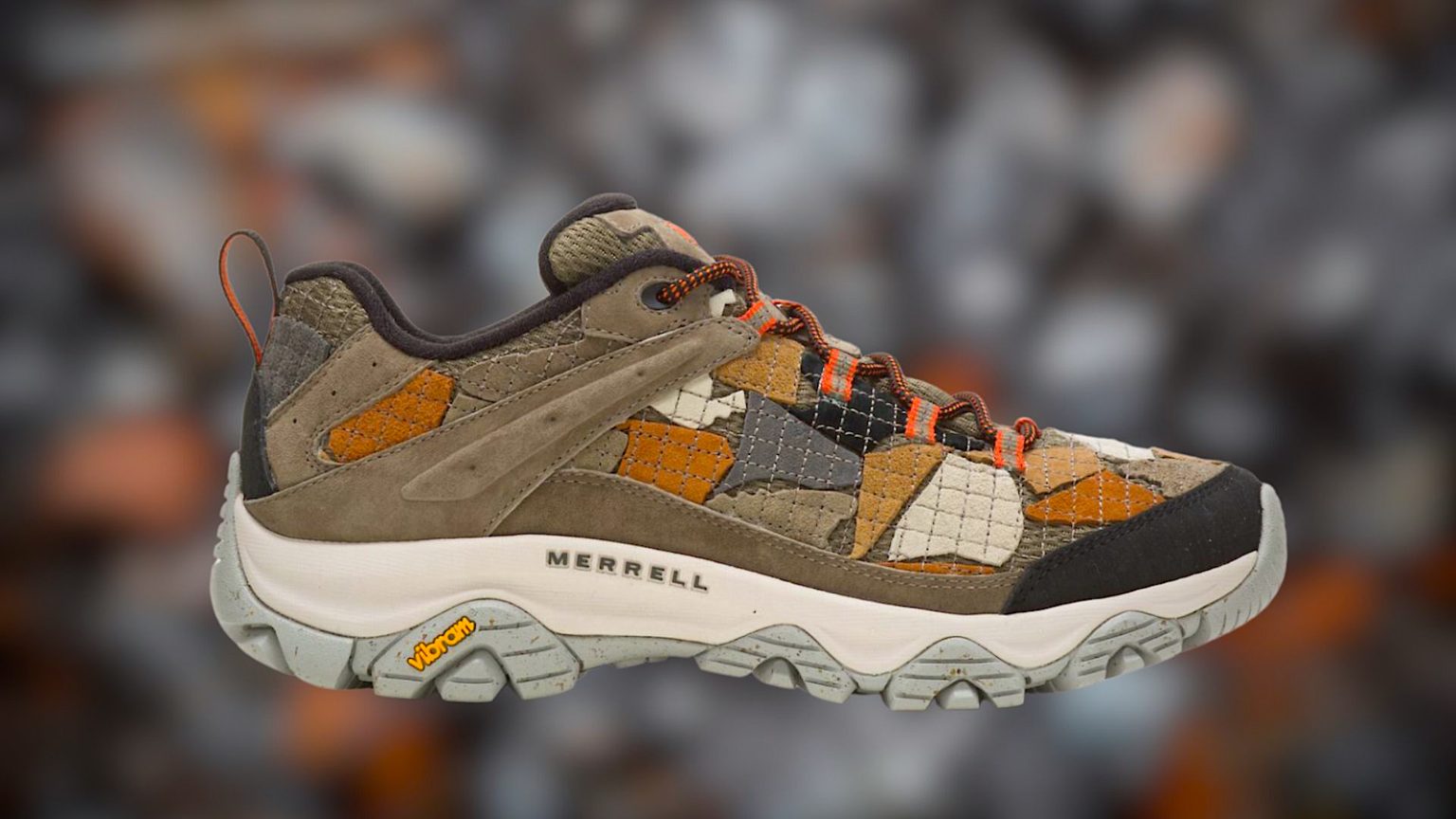 Discover the One-of-a-Kind Merrell Moab 3 Scrap Hiking Shoes - GrumpyFoot