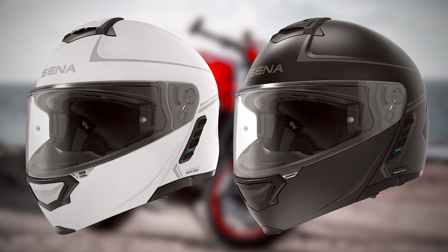 Sena Impulse Modular Smart Helmet: Ultimate Communication with Mesh ...