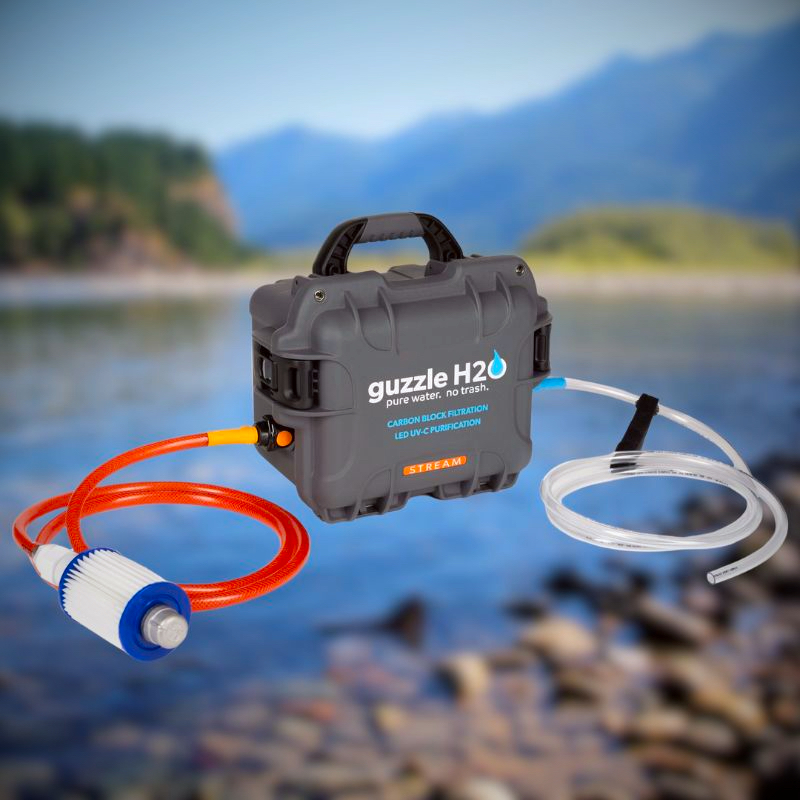 Guzzle H2O Stream: The Camper’s Ultimate Water Companion - GrumpyFoot