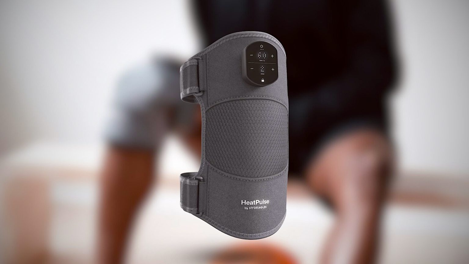 Hydragun HeatPulse Knee Massager 2: Relief for Joint Pain! - GrumpyFoot