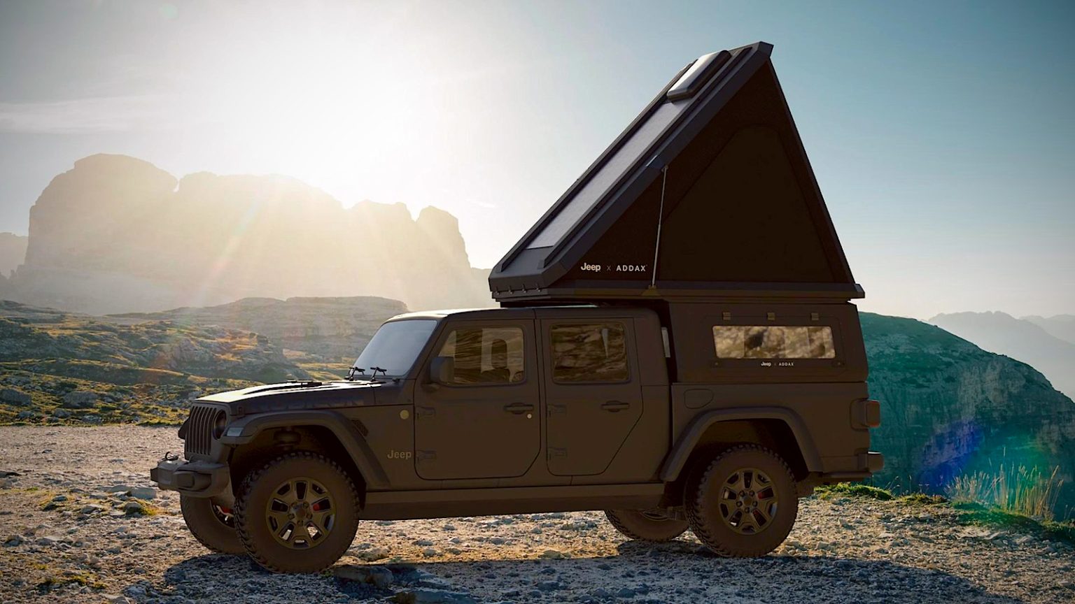 Jeep x Addax Gladiator Overlanding Camper: Revolutionize Your Adventure ...