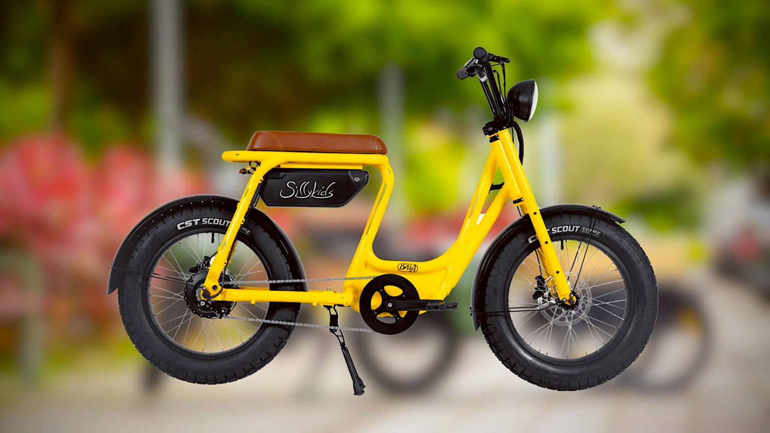 Sillykids Bug Electric Bike: Vintage Inspiration, Cargo Power - GrumpyFoot