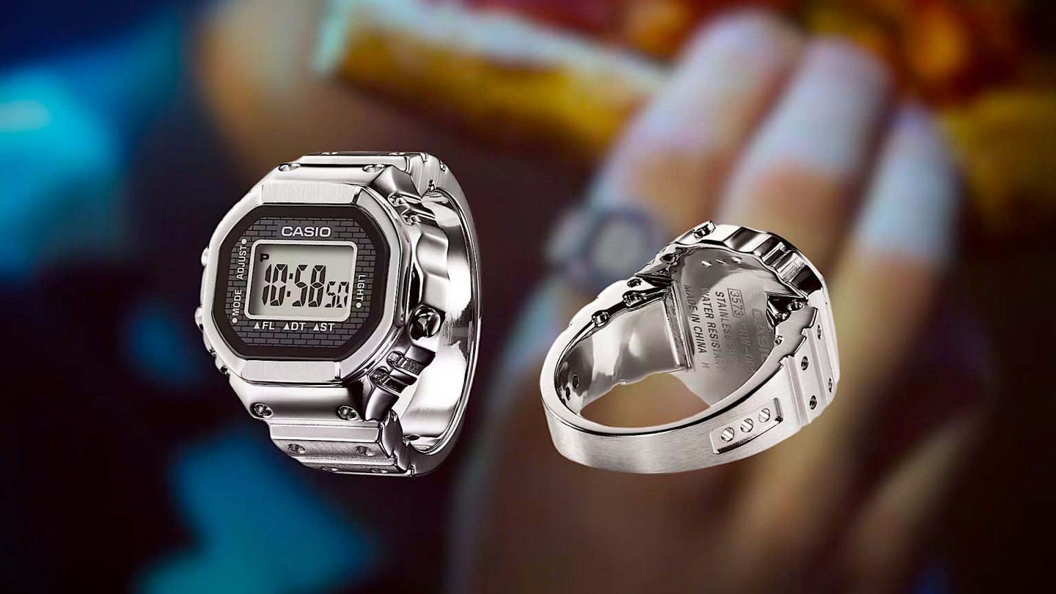Casio CRW-001-1JR Ring Watch: The Ultimate G-SHOCK-Inspired Timepiece ...