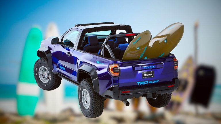 Toyota 4Runner TRD Surf Concept: A Retro-Inspired Beach Cruiser for ...